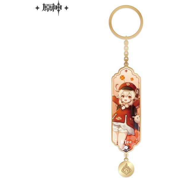 Kľúčenka kovová Genshin Impact – Character Drawing Card: Klee | Smarty.sk