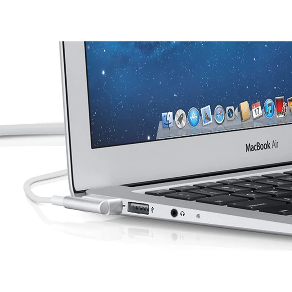 Apple Magsafe/Magsafe 2 redukcia strieborná - Smarty.sk