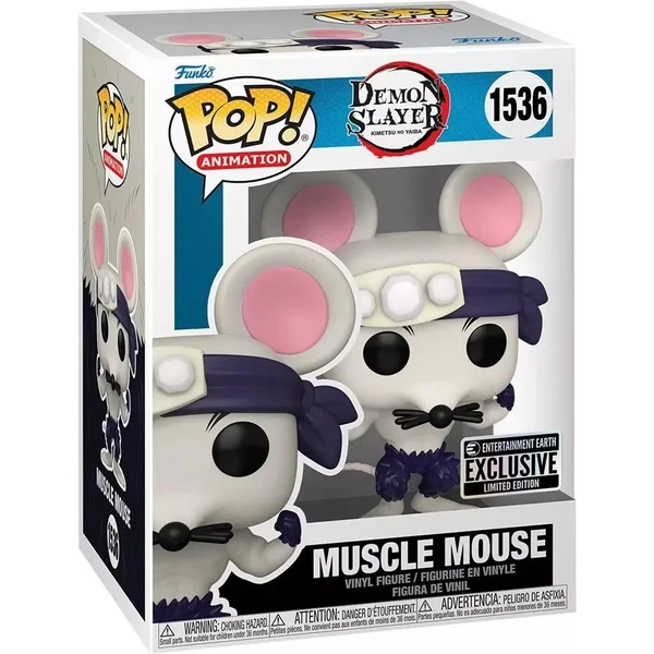 Funko POP! #1536 Animation: Demon Slayer - Muscle Mouse (Exclusive ...