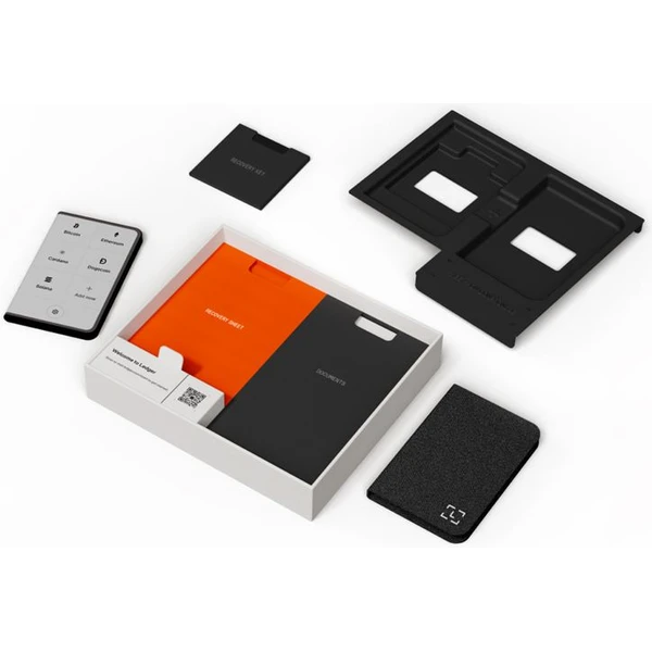 Ledger Stax krypto peňaženka s Recovery Key (iOS/Android/MacOS/Windows/Linux) - Smarty.sk