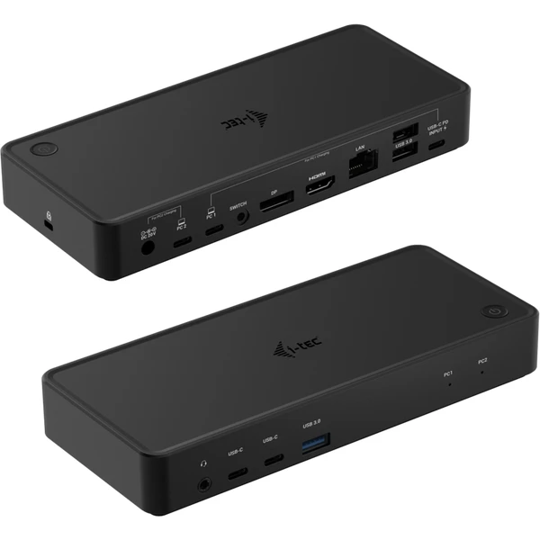 i-tec USB-C/Thunderbolt KVM Docking station Dual Display + Po - Smarty.sk