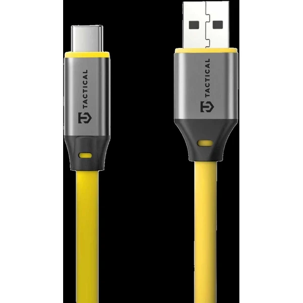 Tactical Fat Man 2.0 Cable USB-A/USB-C 1m Yellow - Smarty.sk