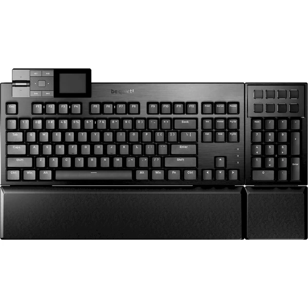 Be quiet! DARK MOUNT Silent Linear herná klávesnica (US) čierna - Smarty.sk