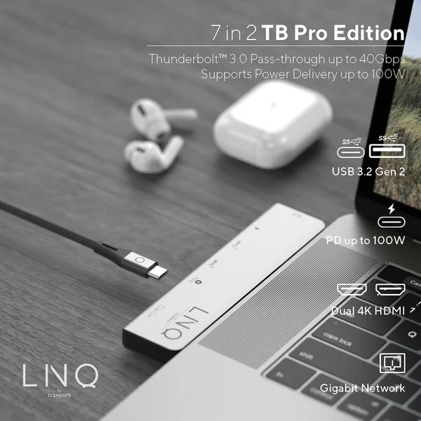 LINQ 7v2 TB PRE USB-C dokovacia stanica - Smarty.sk
