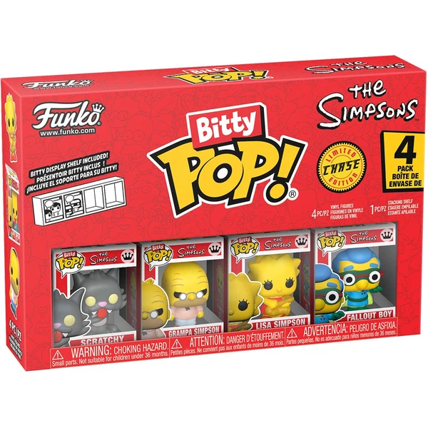 Funko Bitty POP! TV: Simpsons - Scratchy 4 pack (Šanca na chase ...