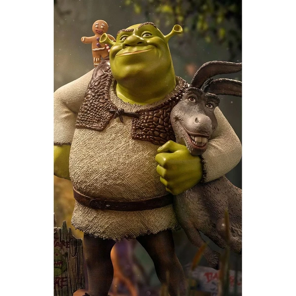 Soška Iron Studios Deluxe Art Scale 1/10 Shrek - Shrek, Donkey and The ...