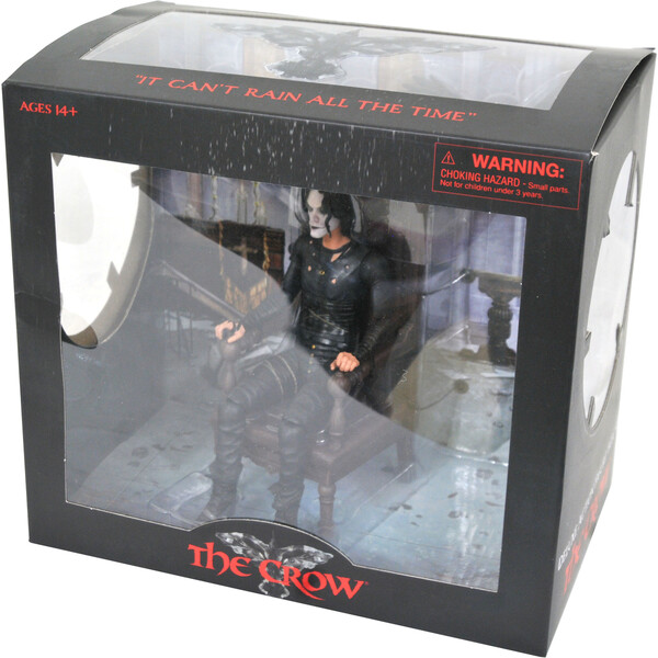 Figúrka The Crow - Eric Draven in Chair Exclusive | Smarty.sk