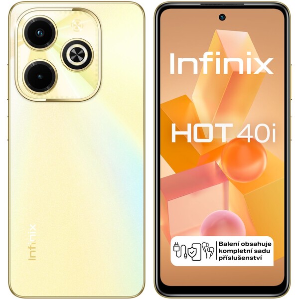 Infinix Hot 40i 4GB/128GB zlatá - Smarty.sk