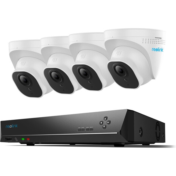 Reolink RLK8-520D4-2T-5MP(AI) Security Kit with Smart Person/Vehicle ...