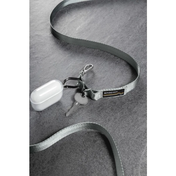 MagEasy popruh na krk 20mm Misty Blue - Smarty.sk