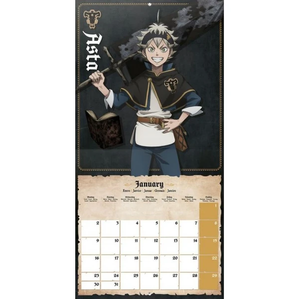 Kalendár Black Clover 2023 - Smarty.sk