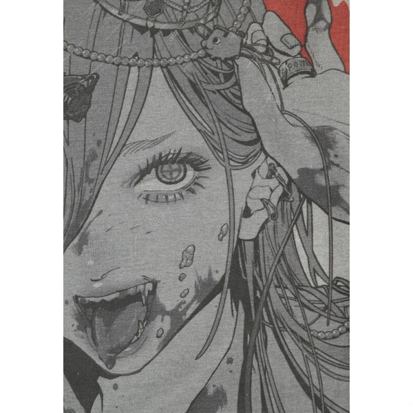 Mikina Difuzed Chainsaw Man – Power Grey Melange M - Smarty.sk