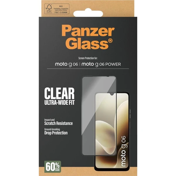 PanzerGlass® Ultra-Wide Fit sklo Motorola Moto G06/G06 POWER - Smarty.sk