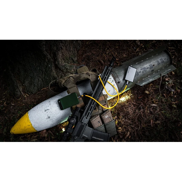 Tactical Fat Man 2.0 Cable USB-A/USB-C 1m Yellow - Smarty.sk