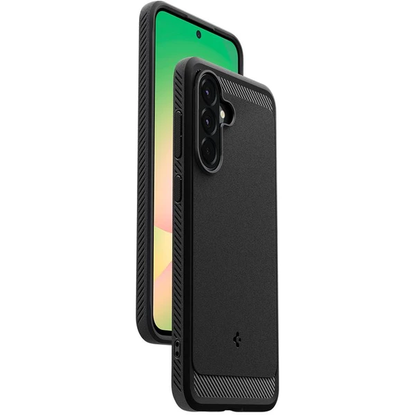 Spigen Rugged Armor, matte black - Samsung Galaxy A56 5G - Smarty.sk
